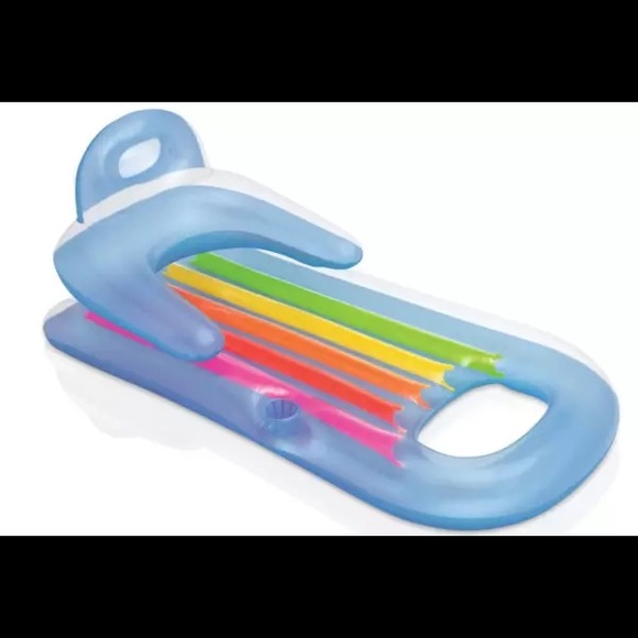 Intex | Other | Intex King Kool Pool Lounge And Sit N Float Bundle ...